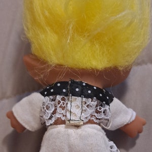 1992 Vintage Kawaii Treasure Troll Ace Novelty Co. 1990s Yellow Hair ...