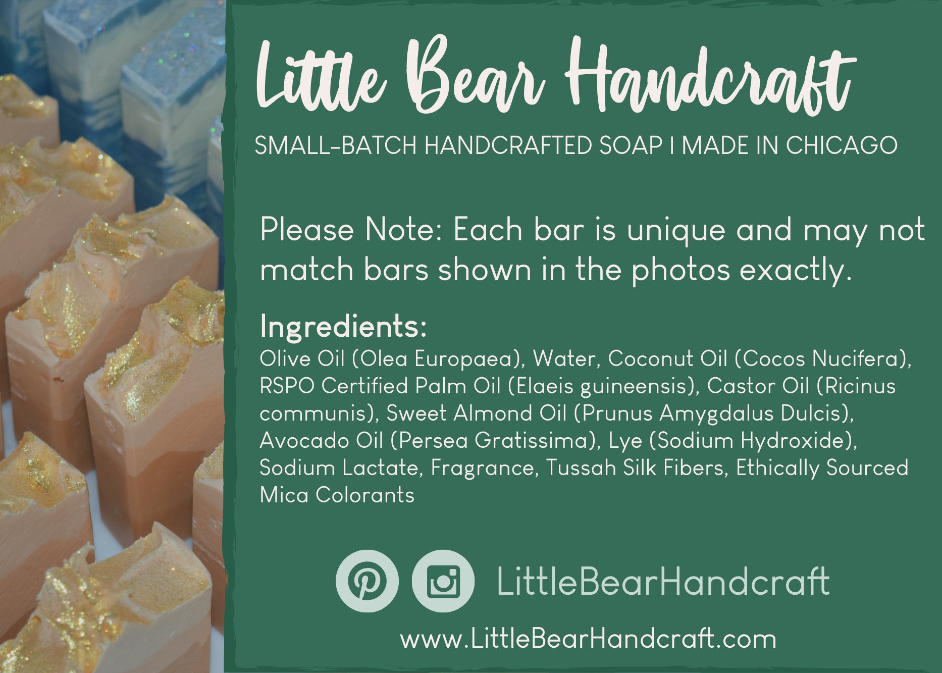 Ocean Mist Marble Swirled Soap Blue, Gold, and White Soap Smells Like ...