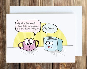 Toilet Paper Card | Etsy