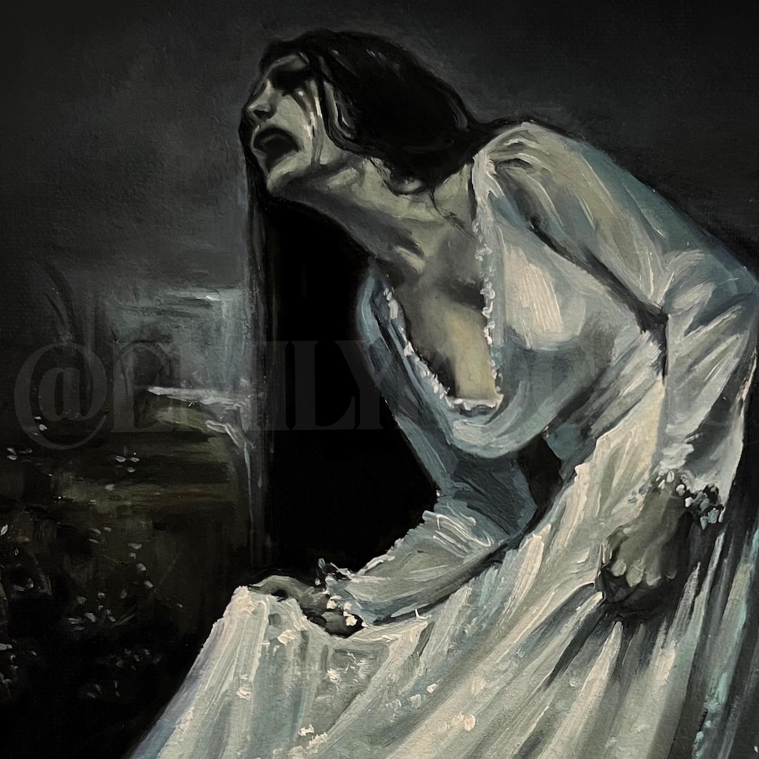 La Llorona // Original Oil Painting Print // Mexican Folklore Legends ...