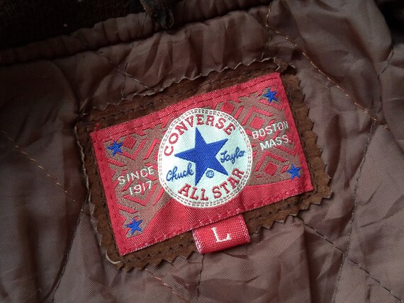 Converse Chuck Taylor All Star Brown Suede Jacket Bom… - Gem