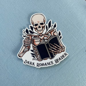 Dark Romance Reader Sticker Book Trope Sticker Kindle Sticker Notebook ...
