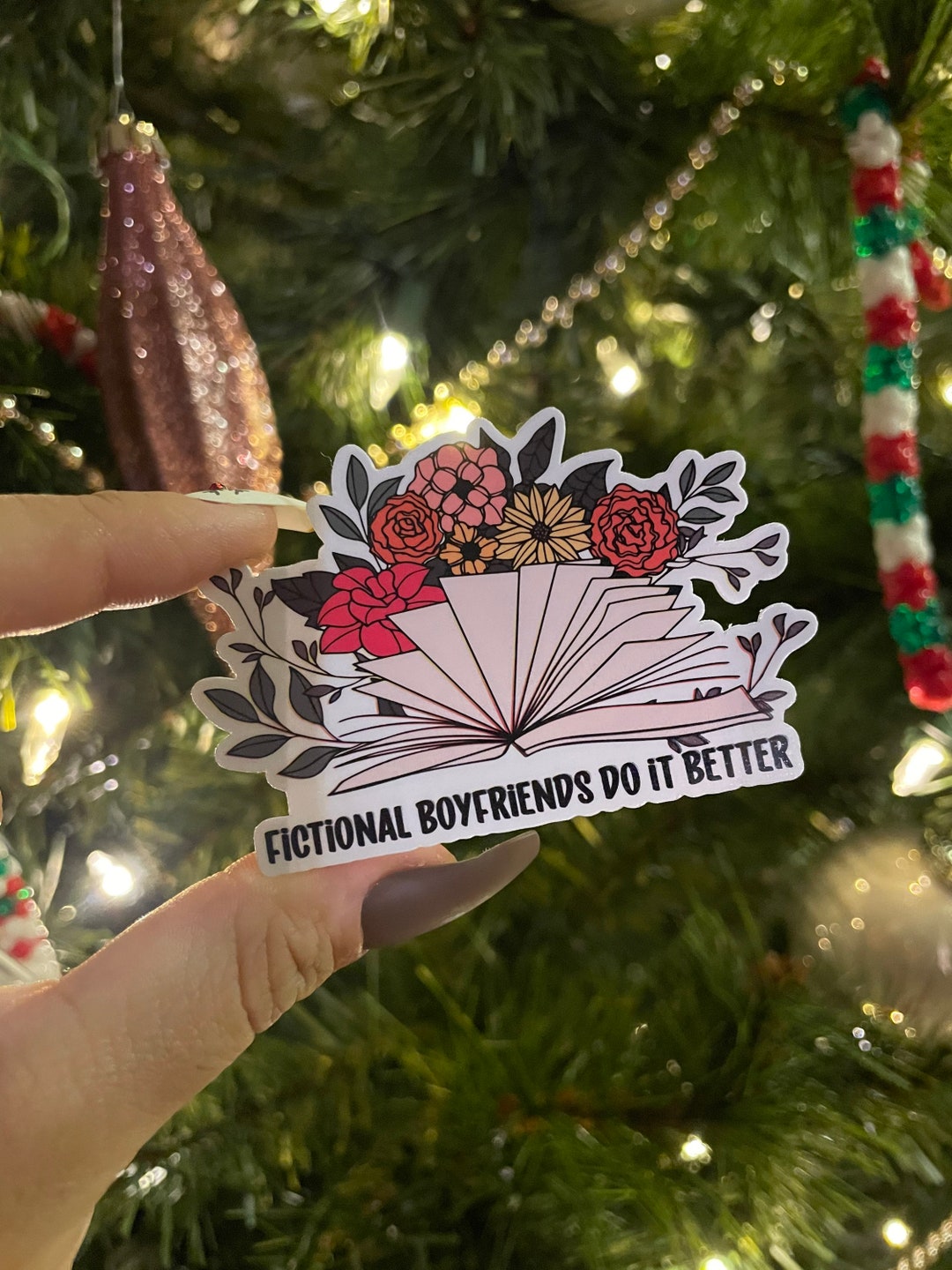Fictional Boyfriends Do It Better Sticker Bookish Sticker Kindle ...