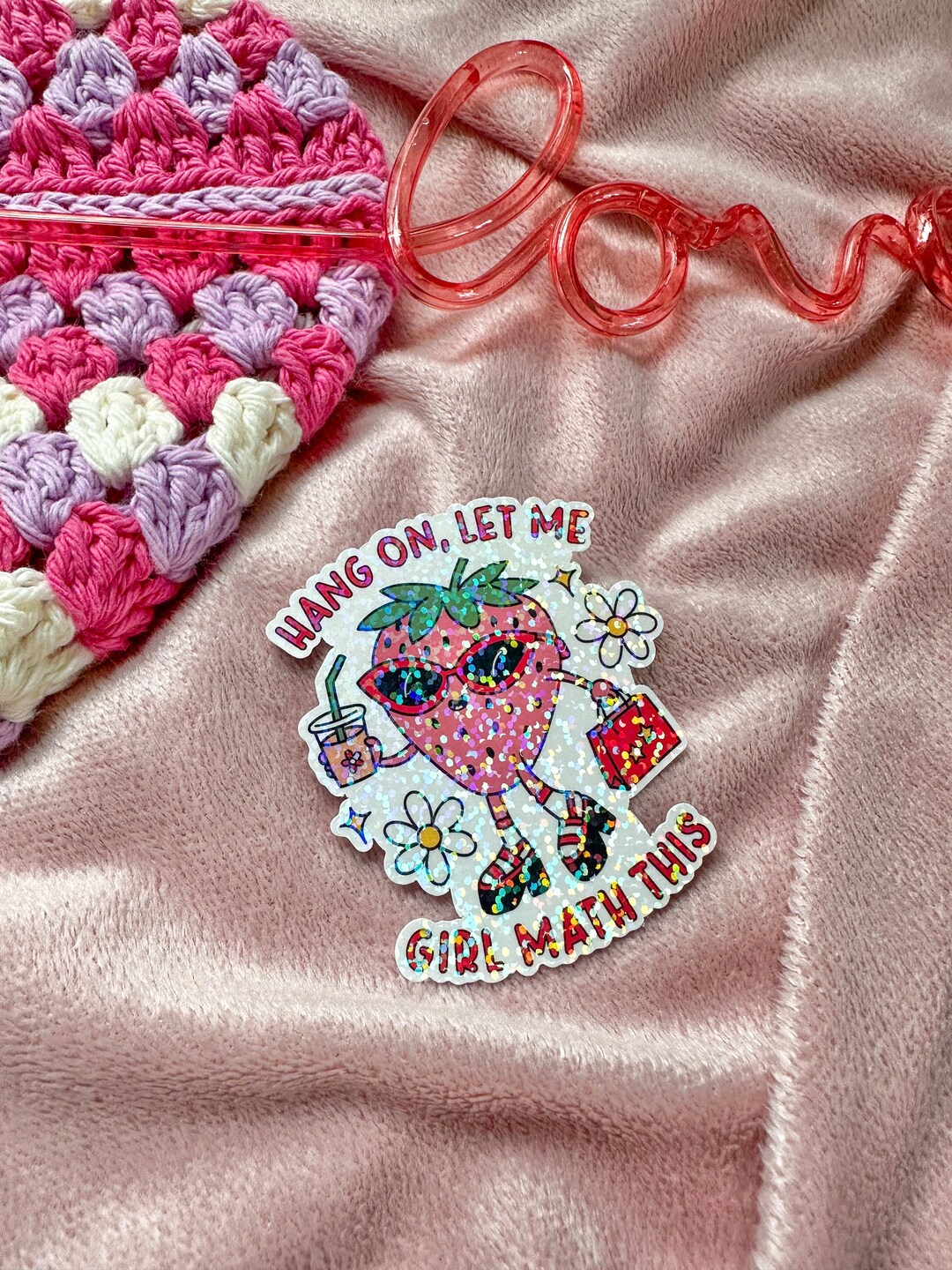 Hang On, Let Me Girl Math This Sticker Kindle Sticker Bookish Sticker ...