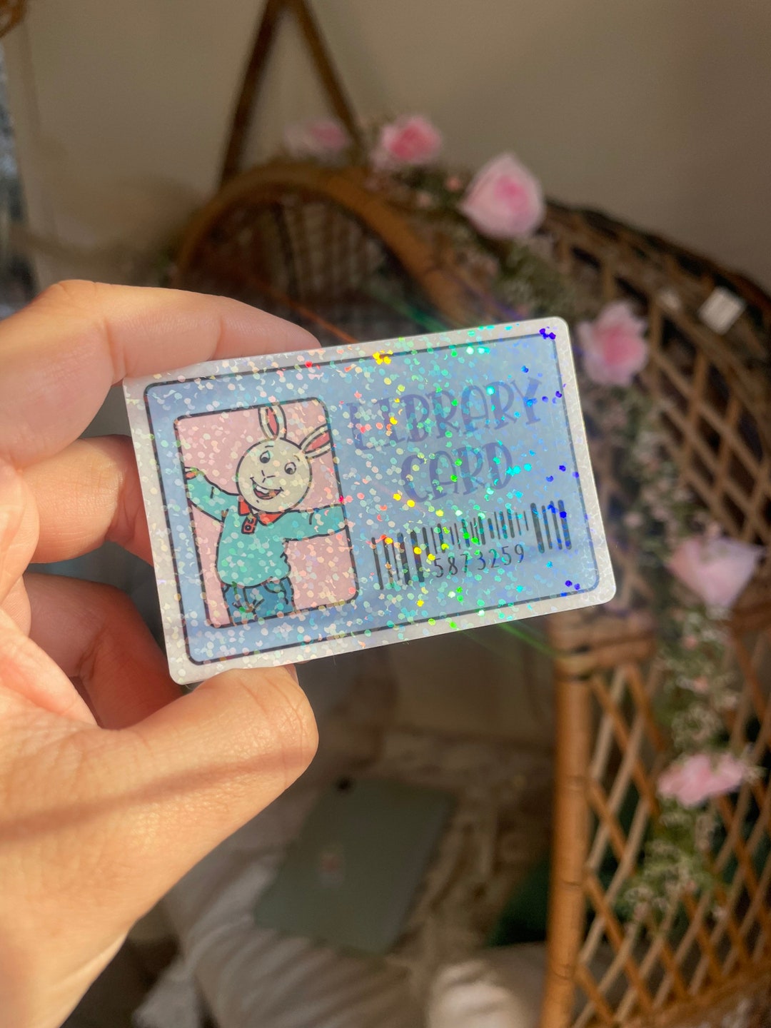 Buster Library Card Arthur Library Card Sticker Kindle Sticker Bookish ...