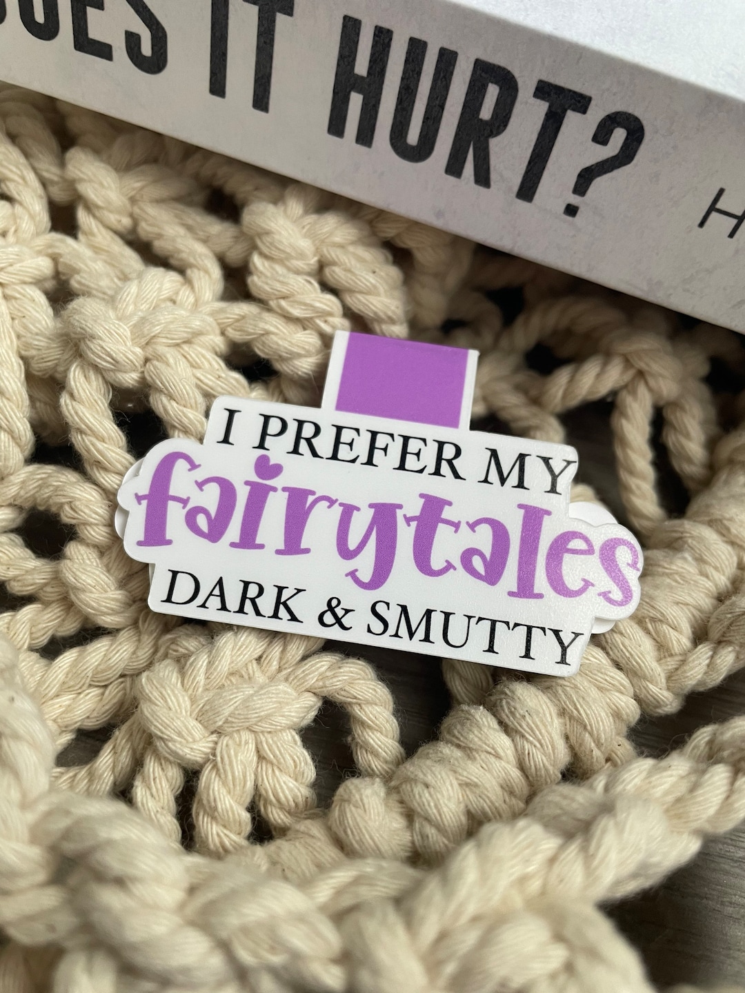 Smutty Magnetic Bookmark Bookish Gift Book Club Bookmark Gifts for ...
