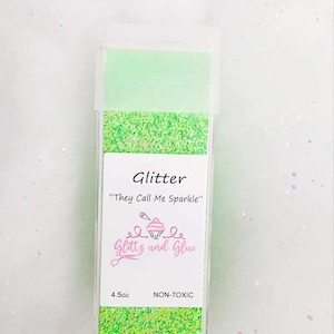 Disco Bright Green They Call Me Sparkle, Glitter, Fine Glitter, 4.5oz ...