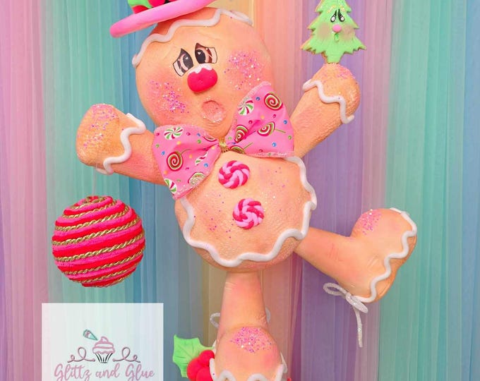 Large Gingerbread Centerpiece, Giant Gingerbread Decor, Candy Land ...