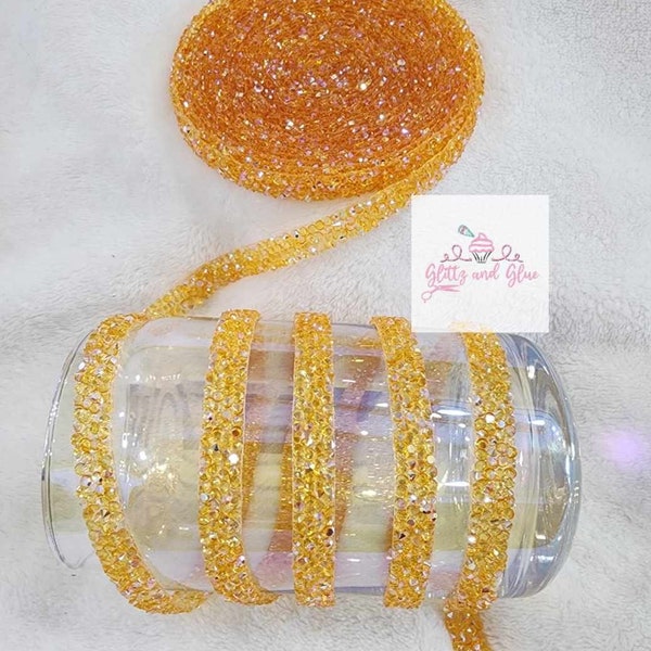 Orange Rhinestone - Etsy