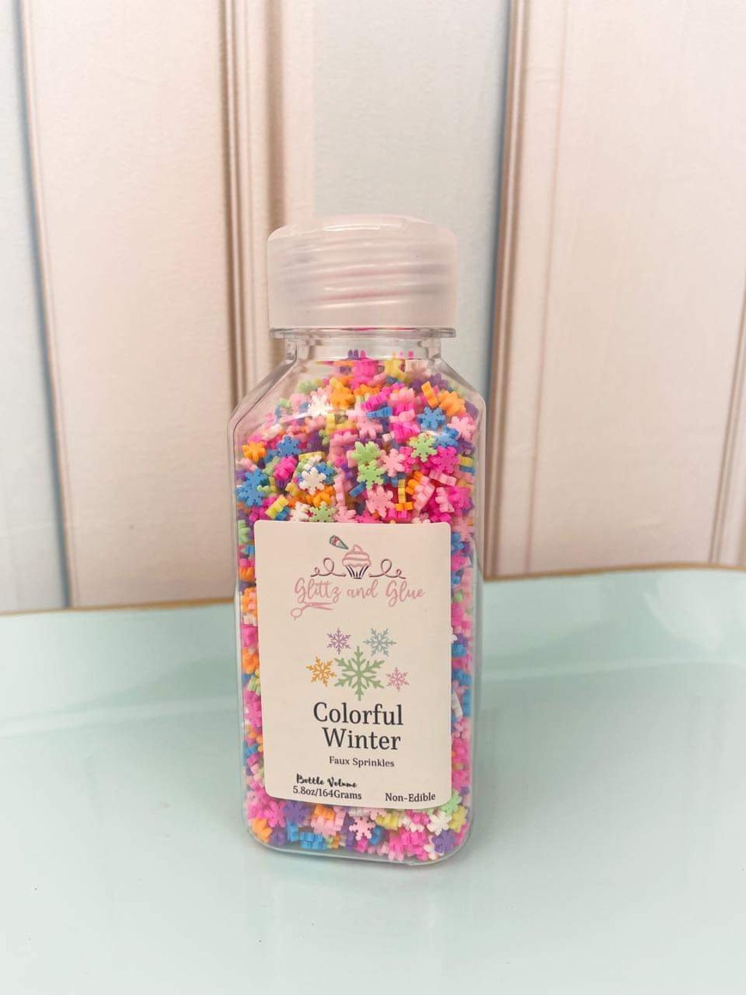 Colorful Winter, Christmas Sprinkles, Fake Sprinkles, Polymer Clay ...