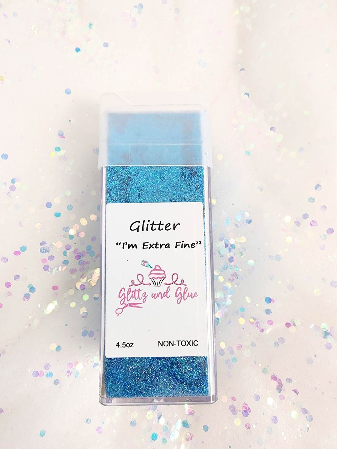 Glitter, Extra Fine Glitter, 4.5oz Glitter, Crafting Glitter, DIY ...