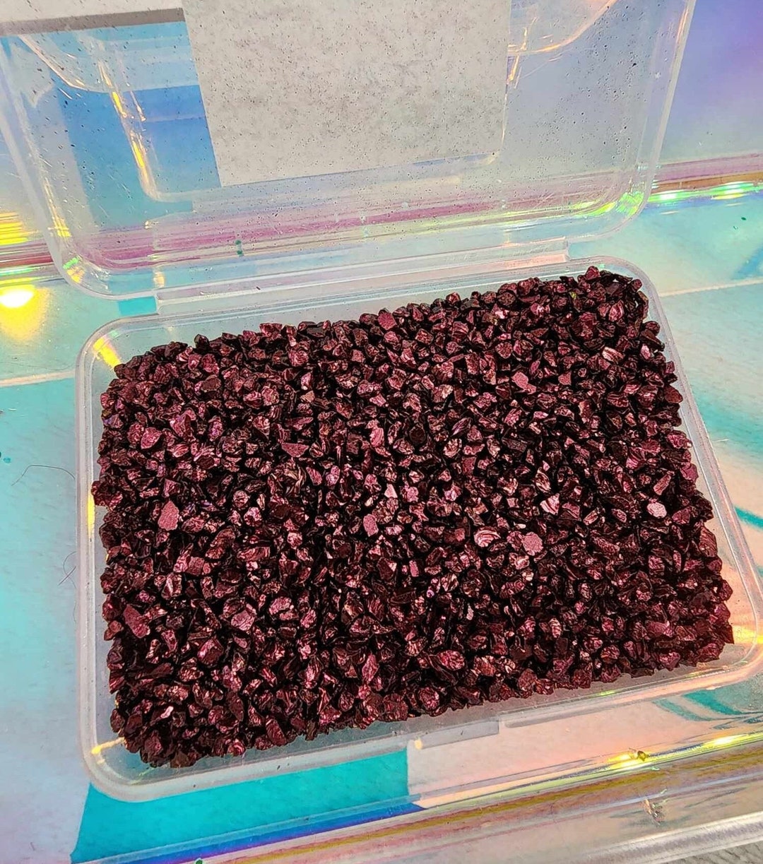 Dark Violet Crushed Rocks, Crushed Glass Rocks, Fake Bake Supplies ...