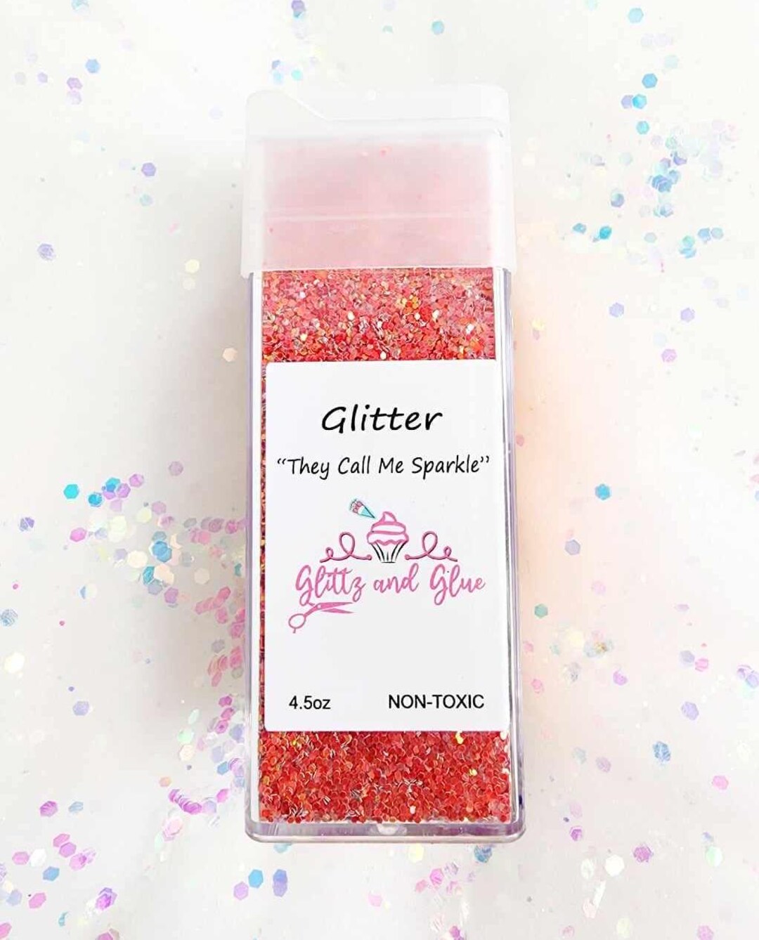 Disco Red They Call Me Sparkle, Glitter, Fine Glitter, 4.5oz Glitter ...