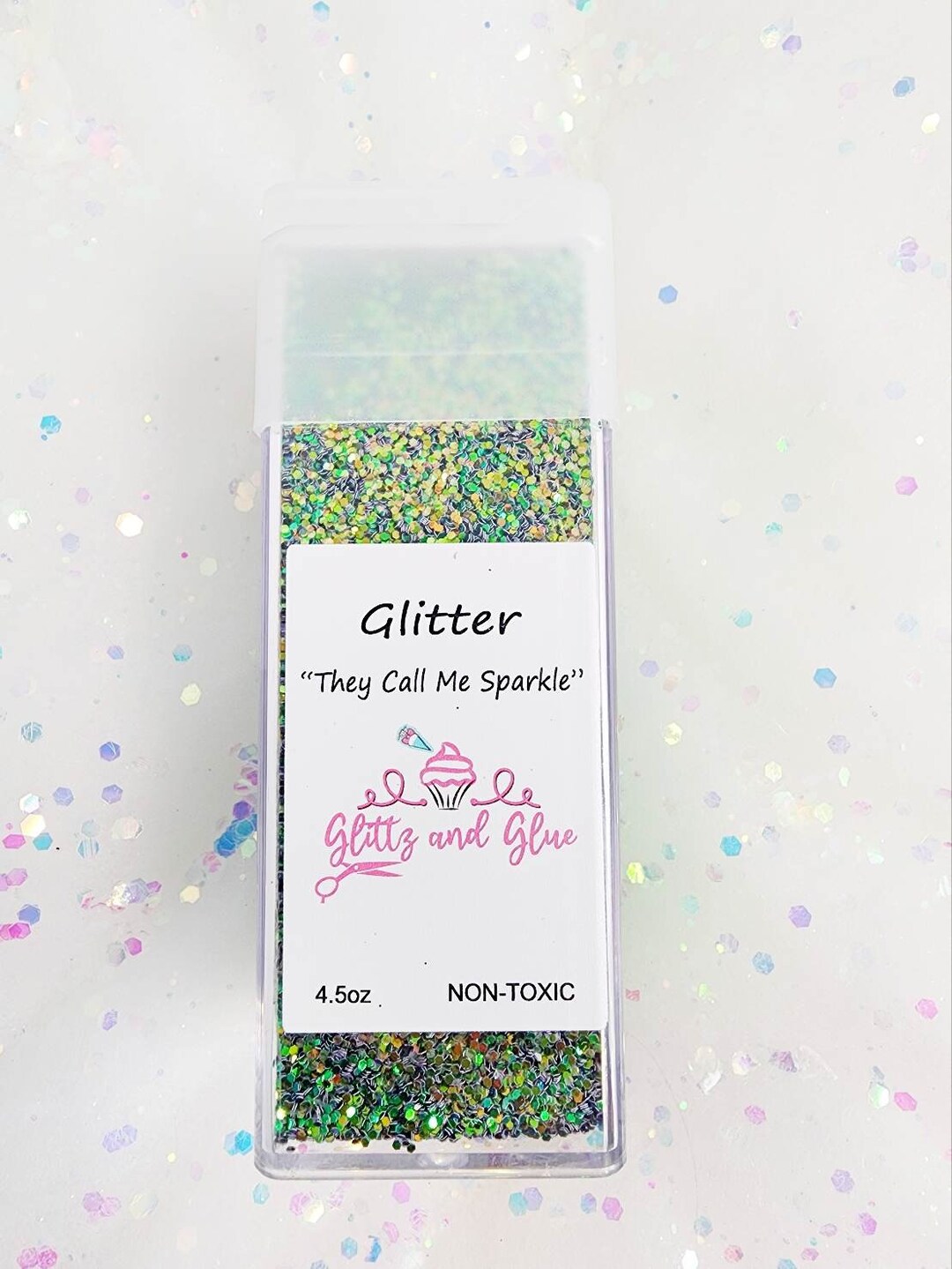 Disco Green They Call Me Sparkle, Glitter, Fine Glitter, 4.5oz Glitter ...