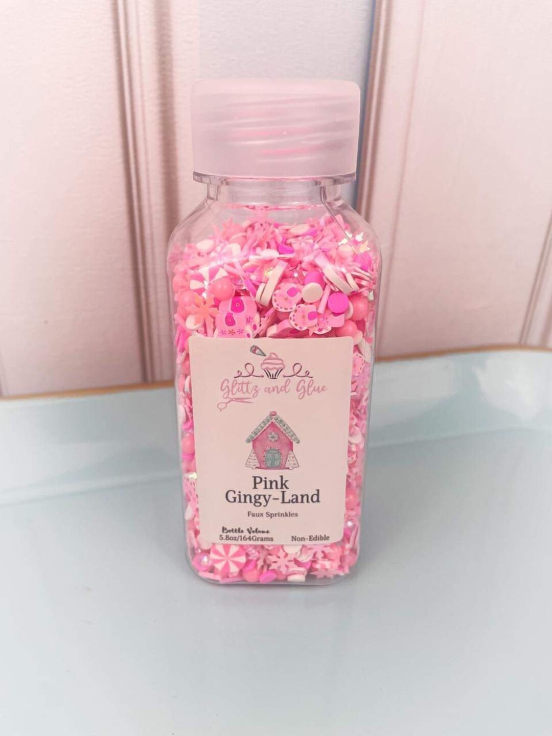 Pink Gingy Land, Pink Sprinkles, Gingerbread Sprinkles, Holiday ...