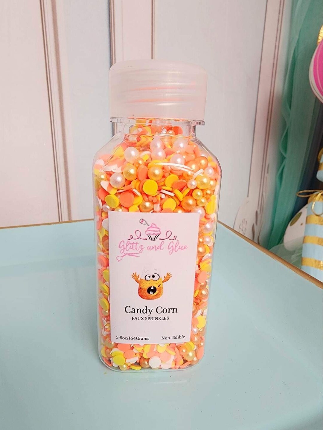 Candy Corn, Halloween Sprinkles, Fake Sprinkles, Polymer Sprinkles ...