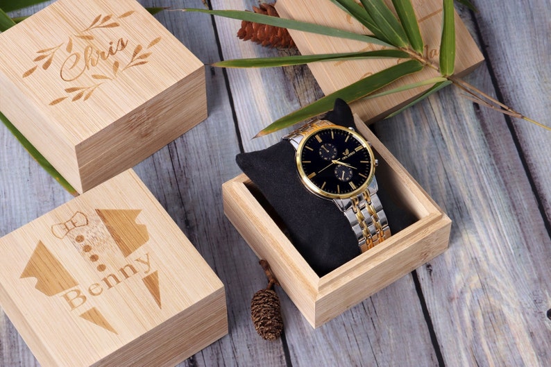 Mens Watch Watches for Men Custom Watch Engraved Watch - Etsy