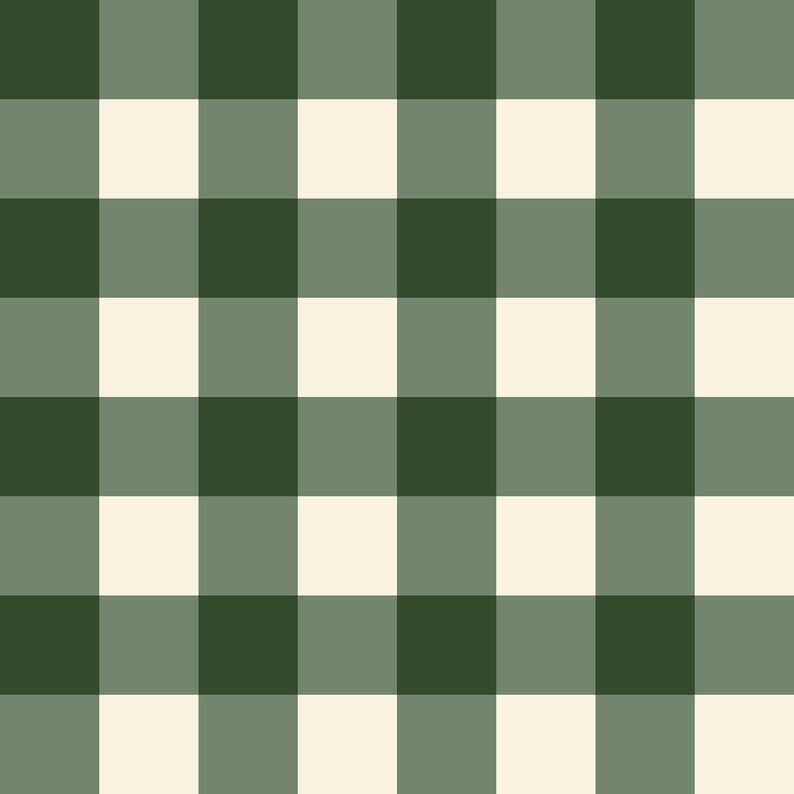 Green Buffalo Check Wallpaper - Forest, 3 Inch Forest Green Checker ...