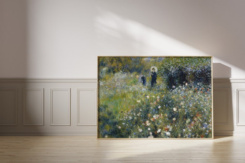 Impressionist Oil Painting Print - Claude Monet Painting - in the ...