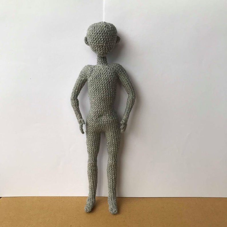 Doll Body Male Pattern No Sew, Doll Amigurumi, Doll Crochet, PDF ...