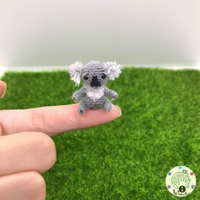 Tiny Koala Crochet Pattern Koala Crochet Crochet Koala Toy - Etsy
