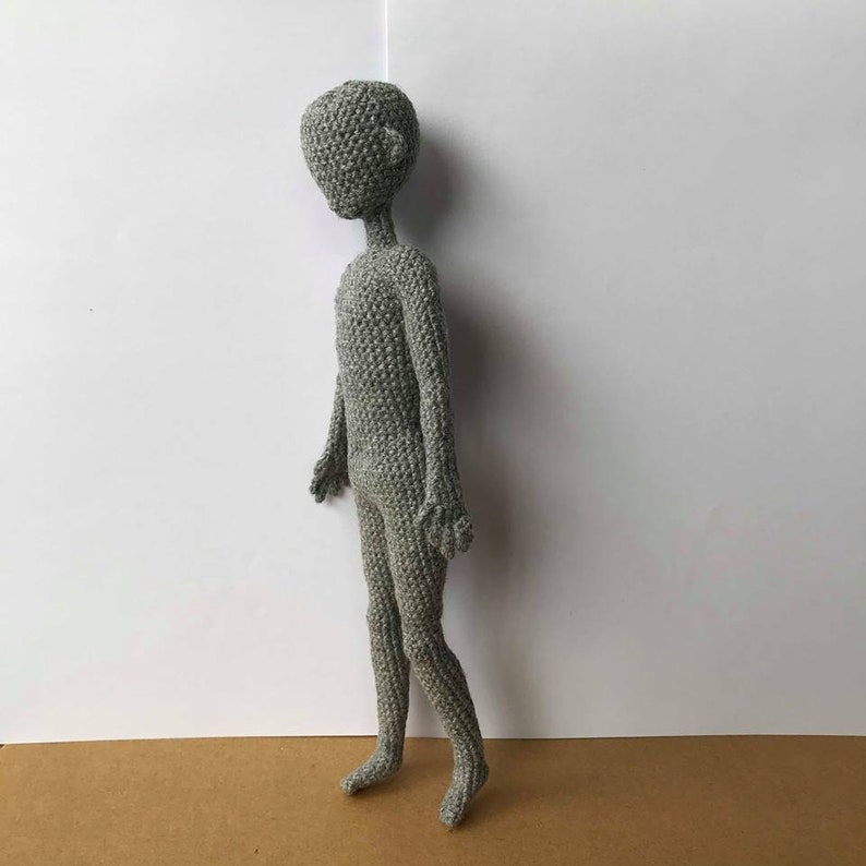 Doll Body Male Pattern No Sew, Doll Amigurumi, Doll Crochet, PDF ...