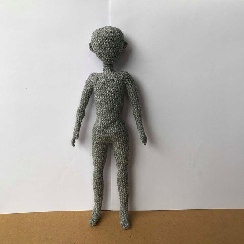 Doll Body Male Pattern No Sew, Doll Amigurumi, Doll Crochet, PDF ...