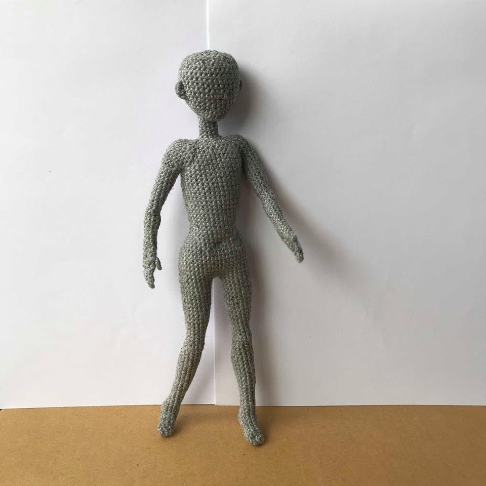 Doll Body Male Pattern No Sew, Doll Amigurumi, Doll Crochet, PDF ...