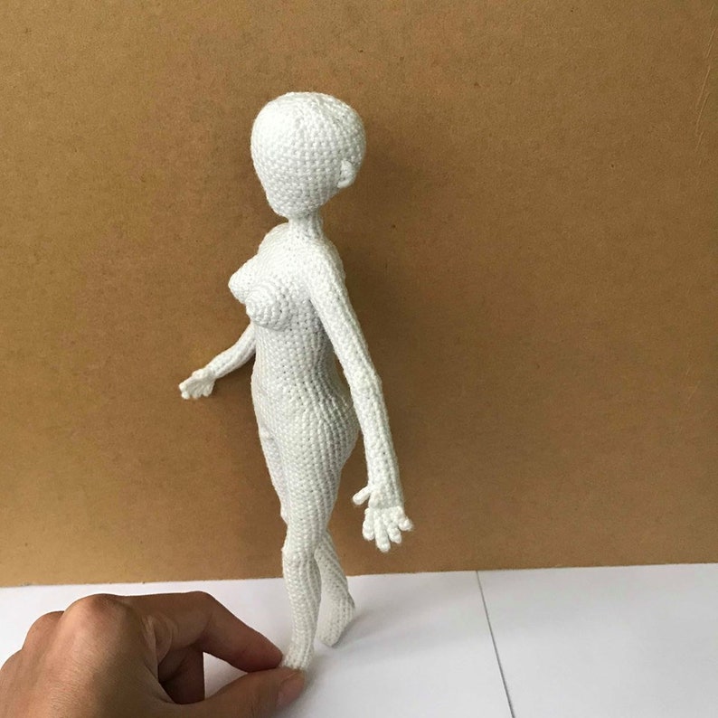 Woman Doll Body Crochet Pattern Female Doll Body Crochet - Etsy