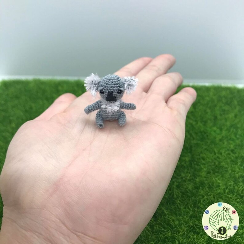 Tiny Koala Crochet Pattern Koala Crochet Crochet Koala Toy - Etsy