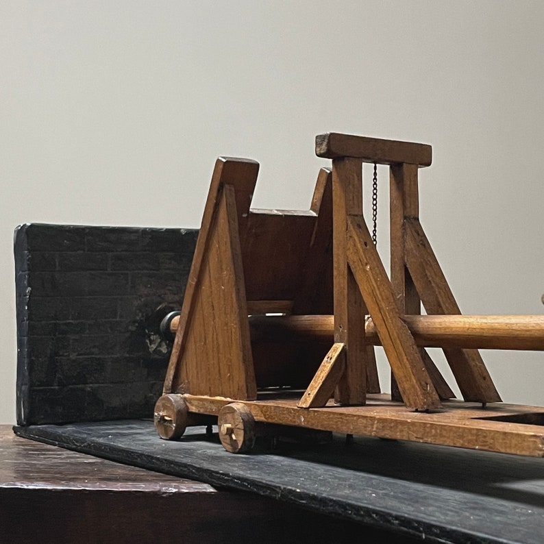 Vintage Outsider/folk Art Hand Built Medieval Battering Ram - Etsy