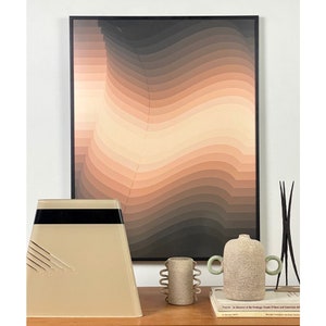 Lev Moross (russian) - “rene Russo” Serigraph (ca. 1970, Signed)/op Art ...