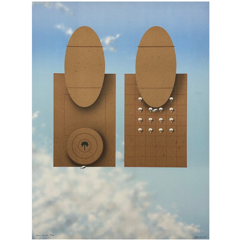 Mixed Media Lithograph - Etsy