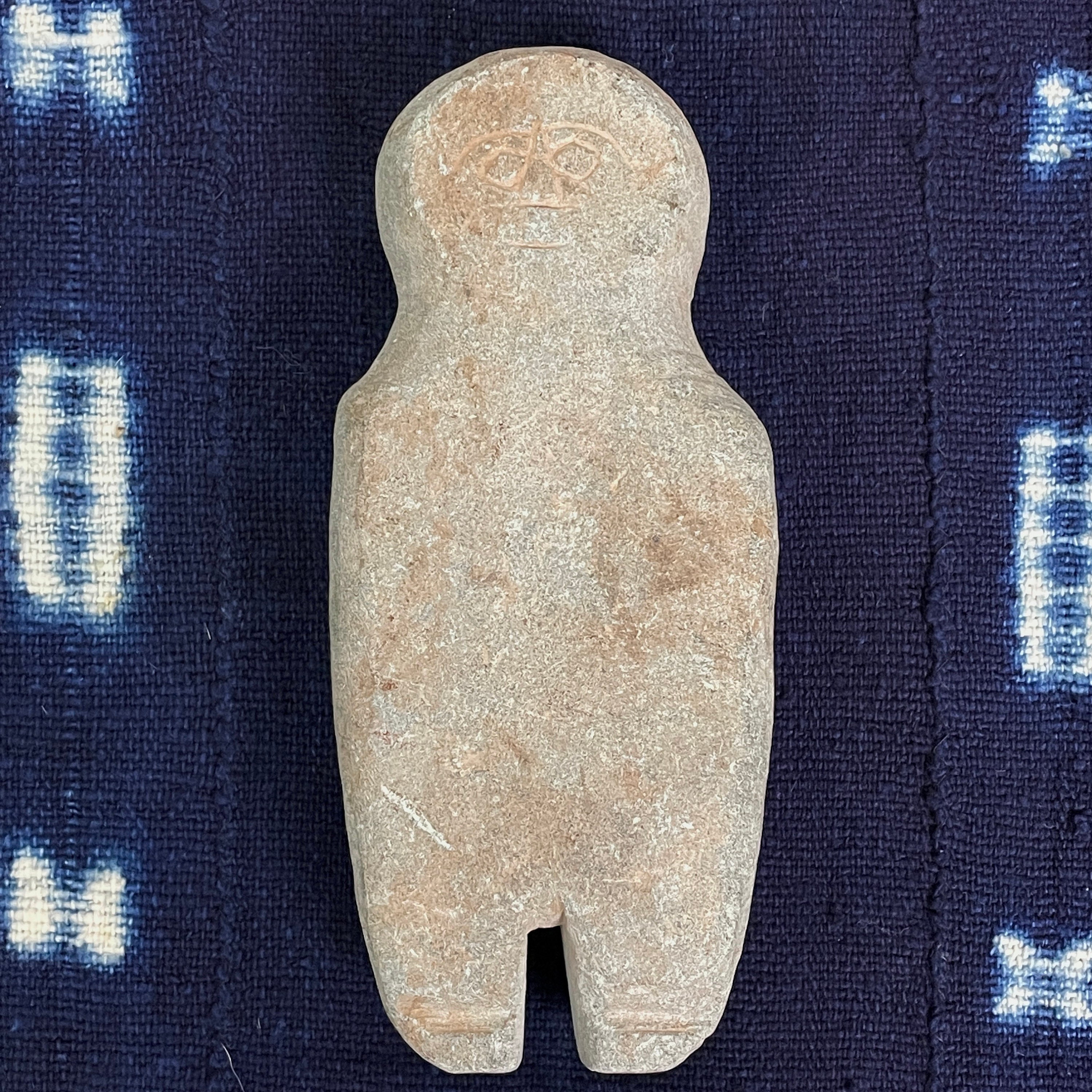Antique African Kissi Hand Carved Anthropomorphic Soapstone Pombo ...