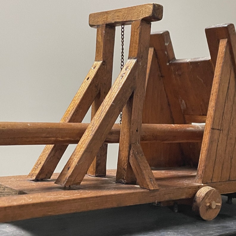 Vintage Outsider/folk Art Hand Built Medieval Battering Ram - Etsy