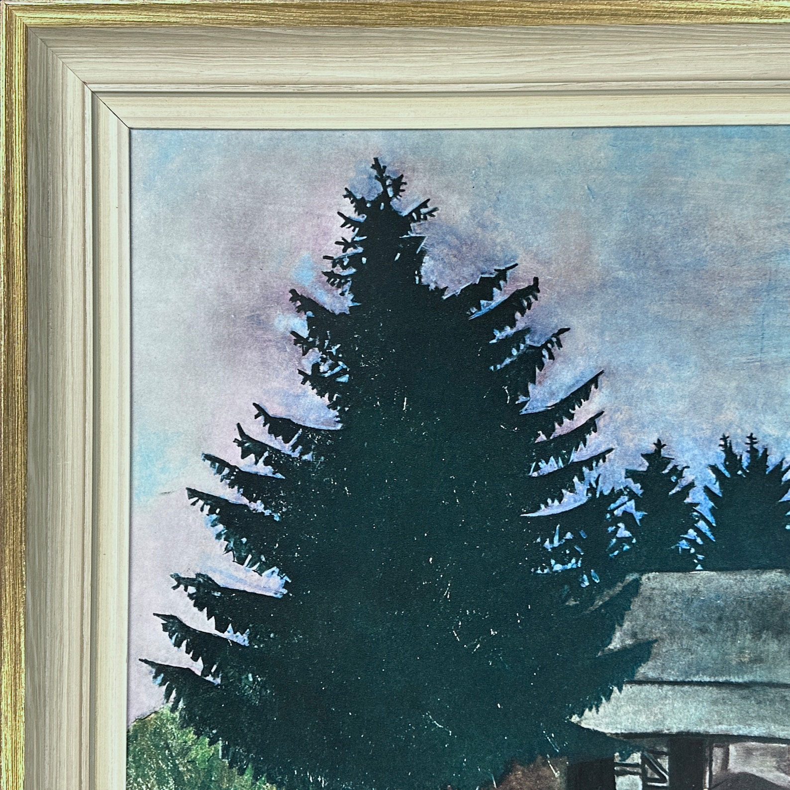 Vintage Marc Chagall the Poet Reclining Print on Board, Framed - Etsy