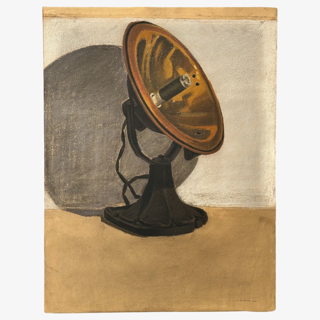 Vintage Realist Still Life of Copper Space Heater by Anthony Ferrara ...