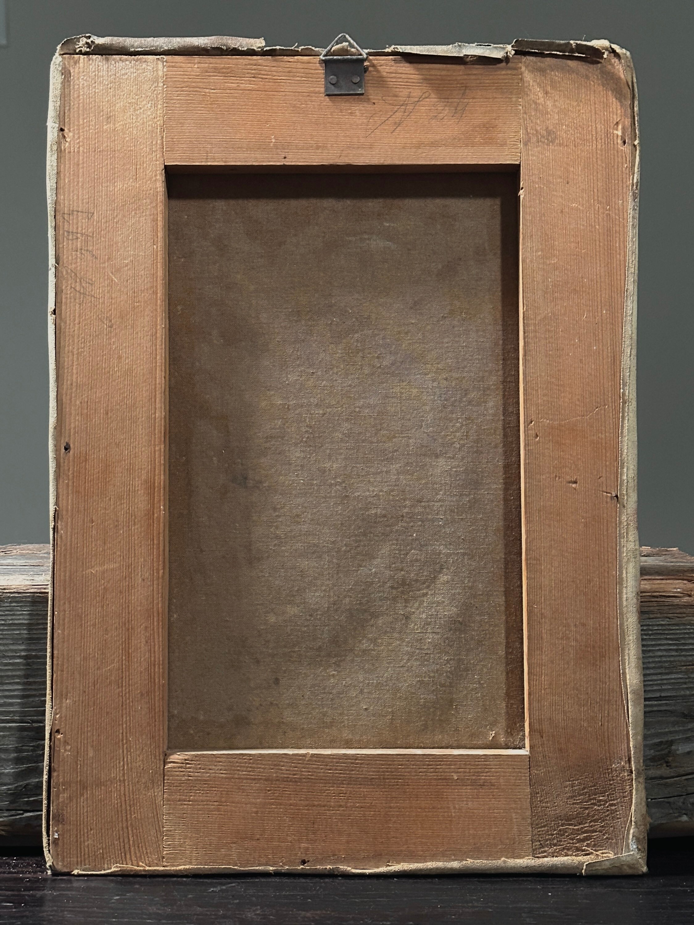 Antique 18th Century Old Masters Style Italian Portrait of Bearded Man ...