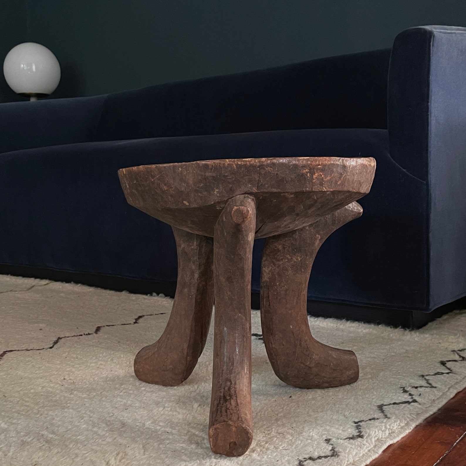 Antique African Hand Carved Tanzanian 3 Legged Stool/primitive - Etsy