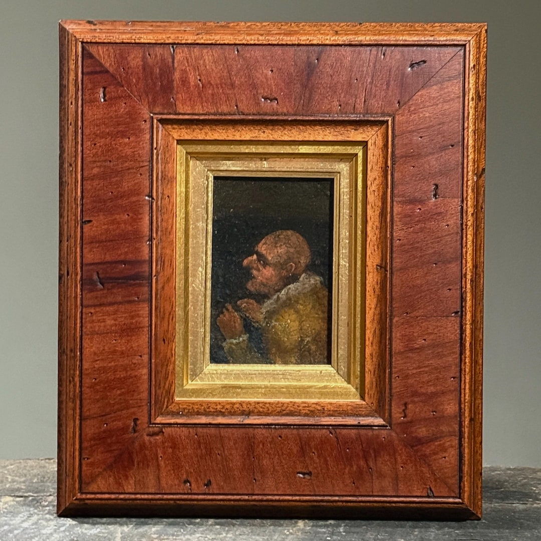 Antique 18th Century Spanish Portrait of Man in Yellow in the Manner of ...