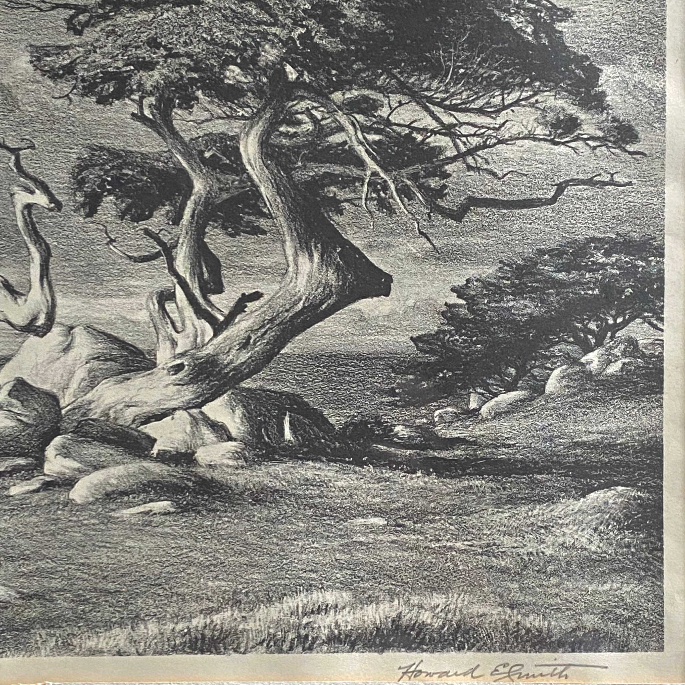 Howard Everett Smith Veteran Cypress Signed Intaglio Print - Etsy