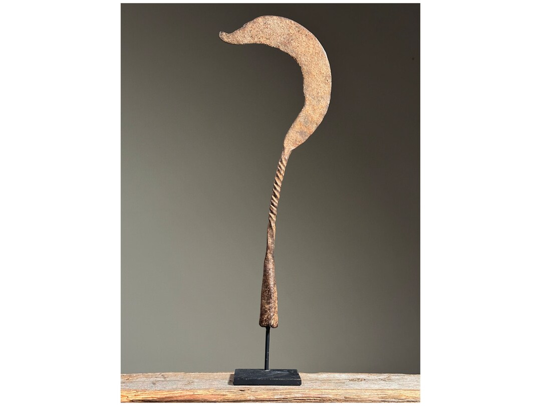 Antique Iron African Kirdi Ceremonial Axe on Custom Stand - Etsy