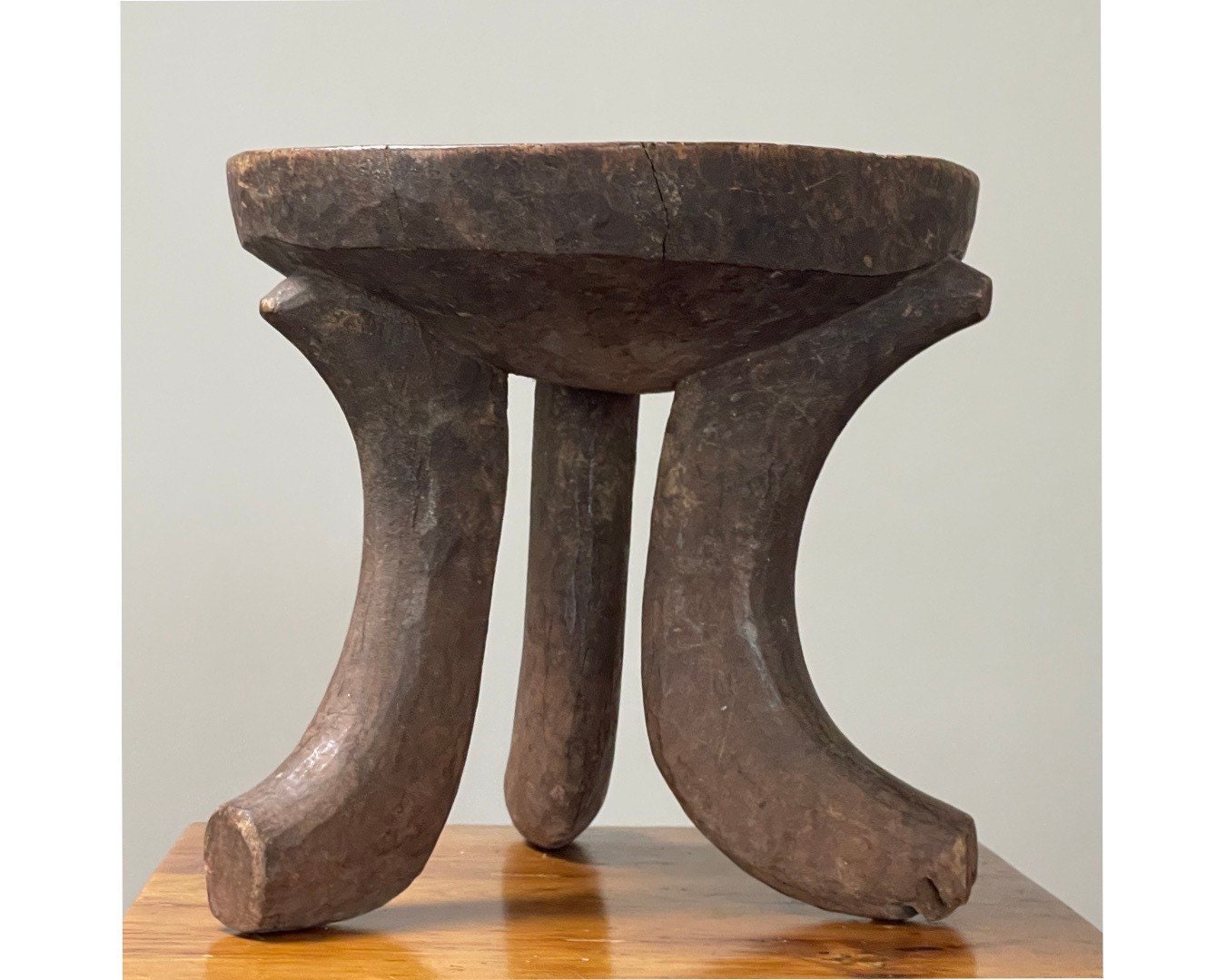 Antique African Hand Carved Tanzanian 3 Legged Stool/primitive - Etsy