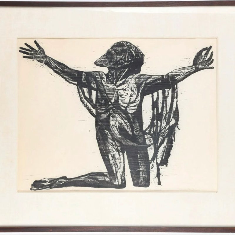 Signed Numbered Woodcut - Etsy