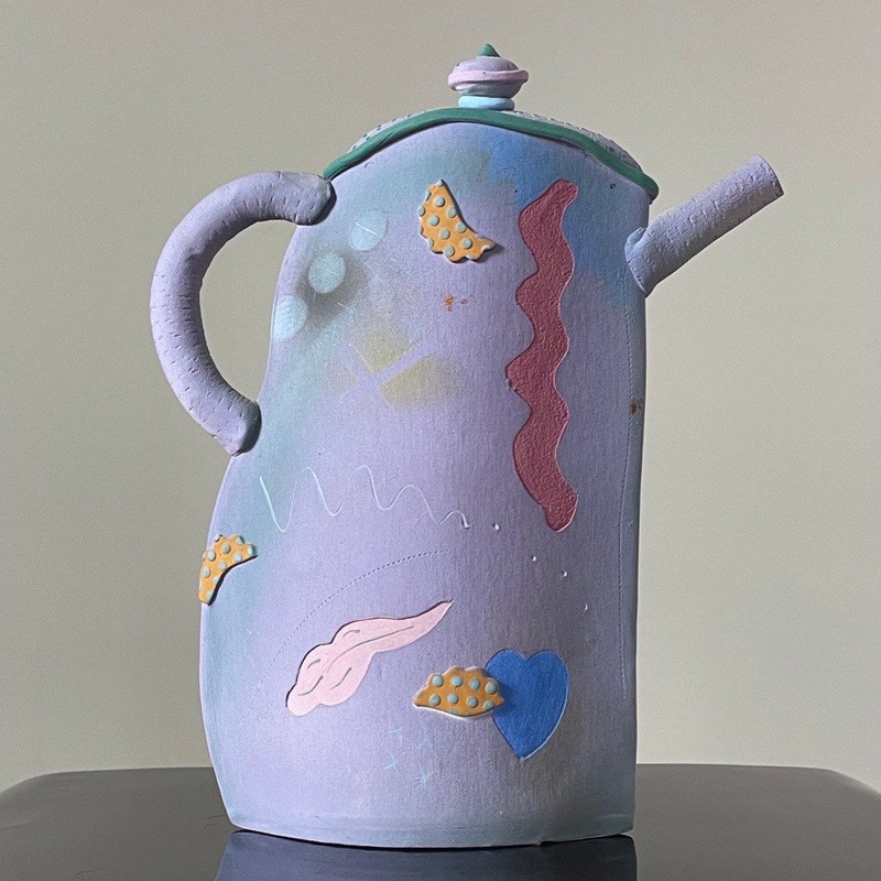Memphis Tea Kettle - Etsy