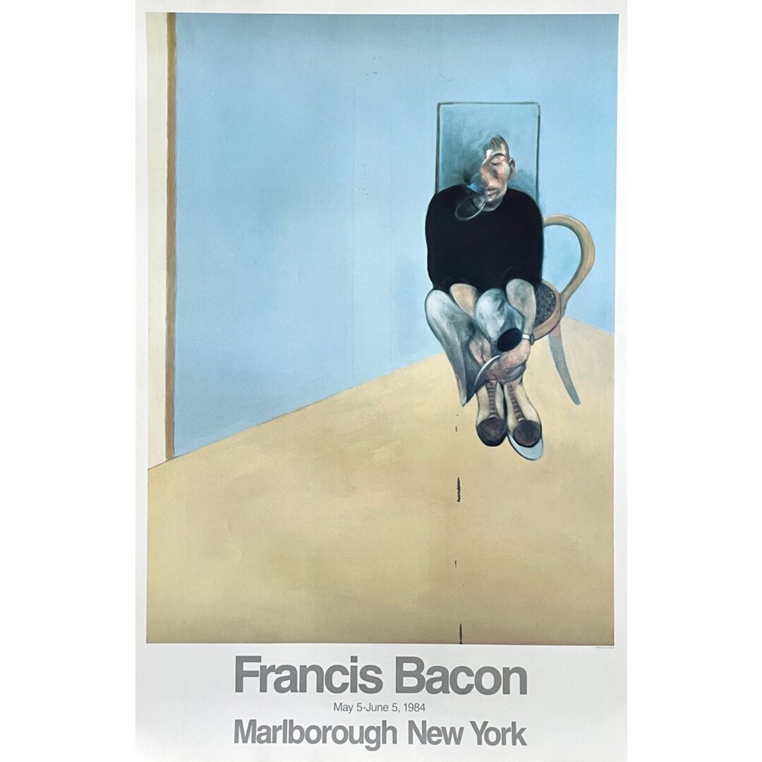 Francis Bacon Original Exhibition Poster for Marlborough - Etsy