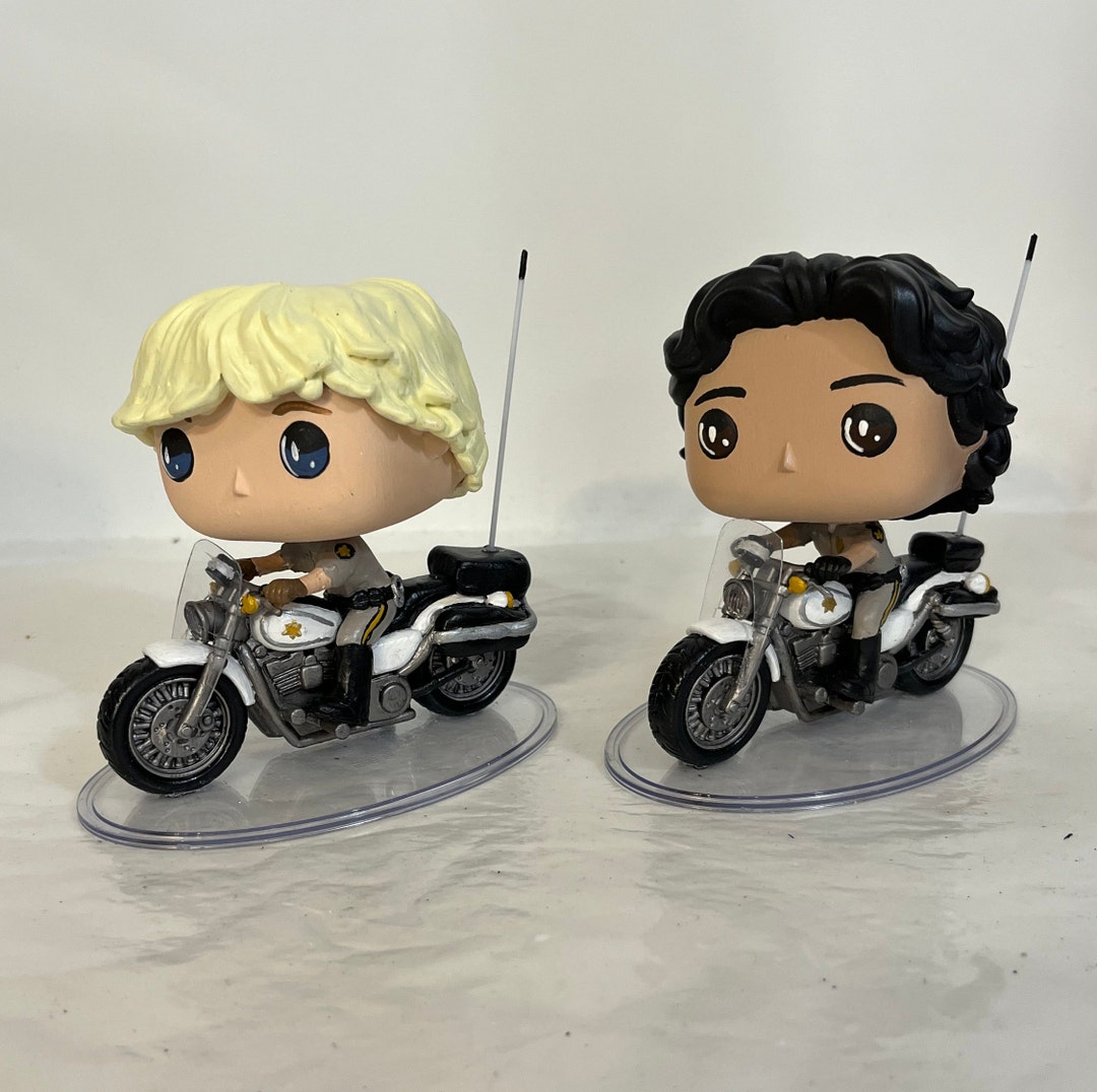 Chips Ponch and Jon Custom Pop Set - Etsy