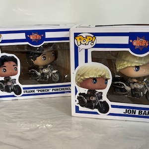 Chips Ponch and Jon Custom Pop Set - Etsy
