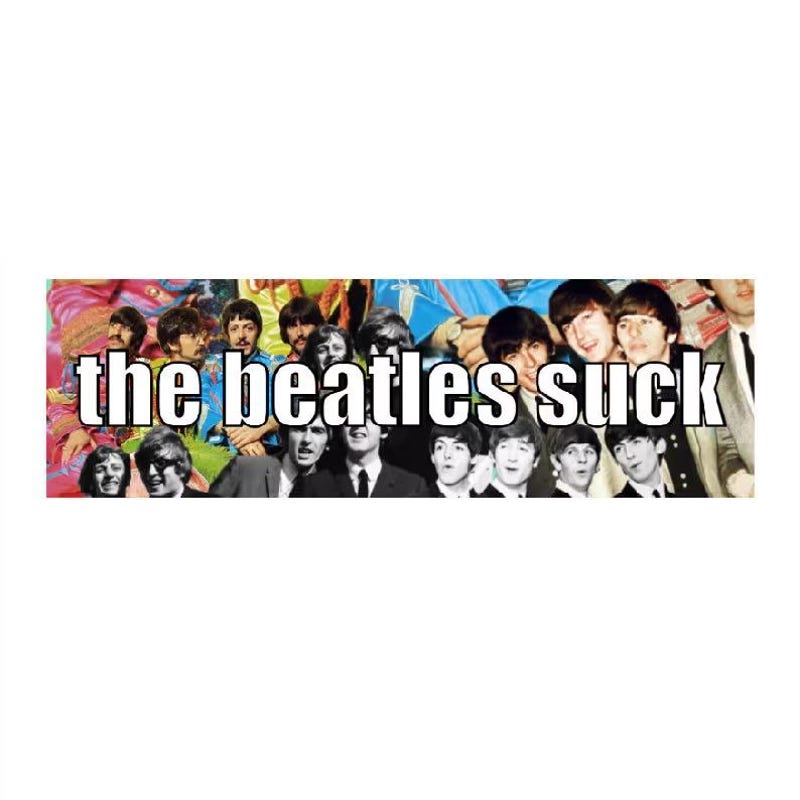 Beatles Car Decal - Etsy