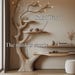 Unique Console Table Style Desk Crafted From Natural Tree Trunks ...